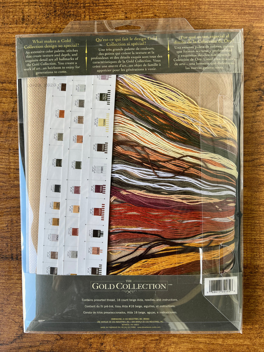 Silent Flight Gold Collection Cross Stitch Kit by Dimensions 35165 ...