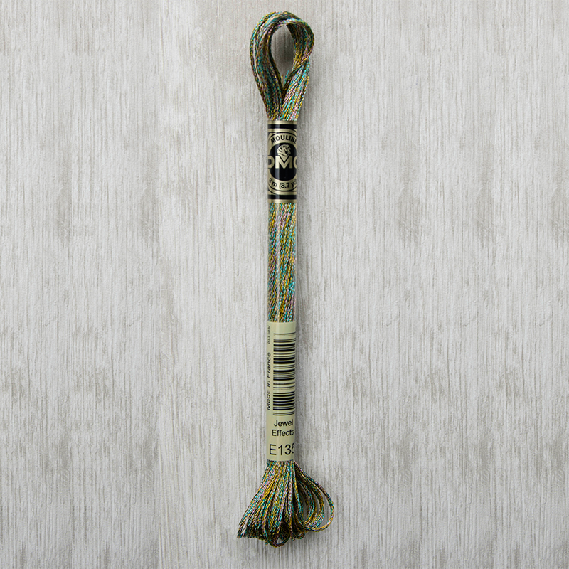 DMC Metallic Light Effects 317W Range for Cross Stitch – Sonia's Needle ...